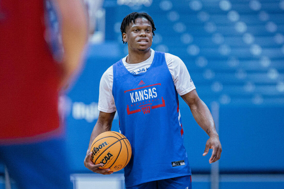 11 hours after arrival on campus, Kansas freshman MJ Rice shows off all ...